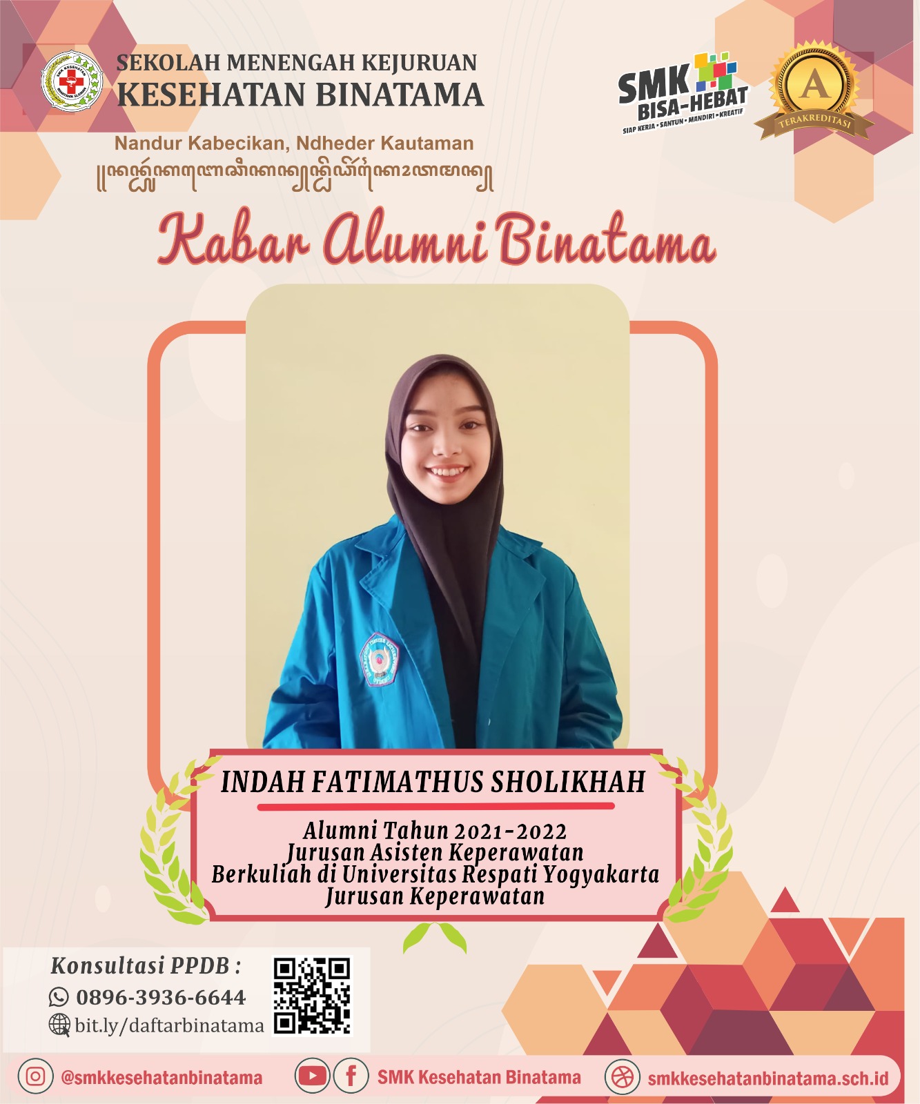 Alumni - SMK KESEHATAN BINATAMA