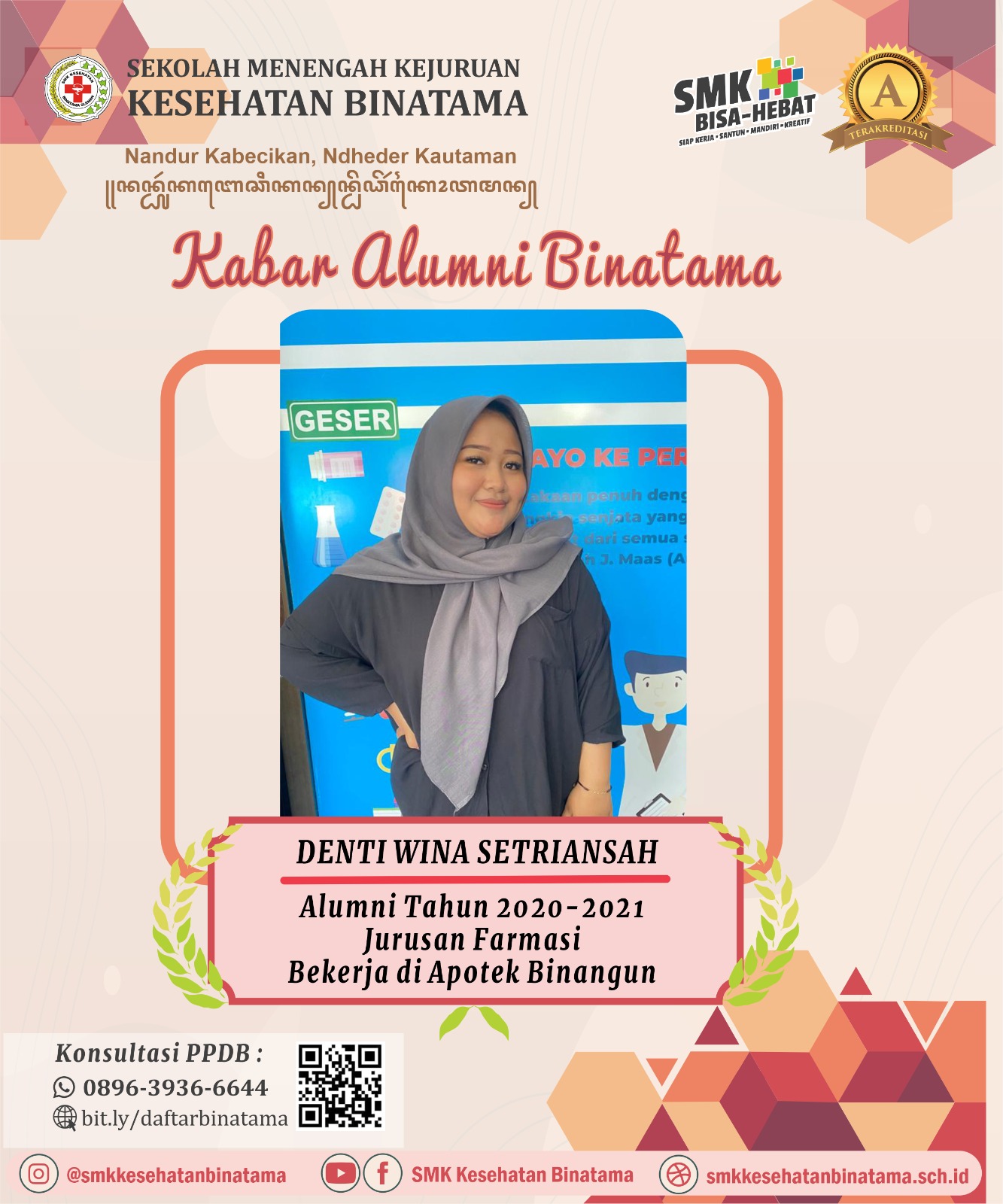 Alumni - SMK KESEHATAN BINATAMA
